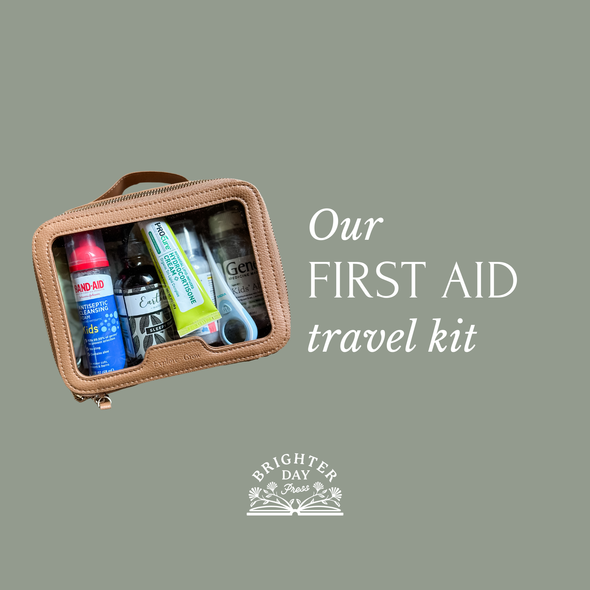 Our First Aid Travel Kit – Brighter Day Press