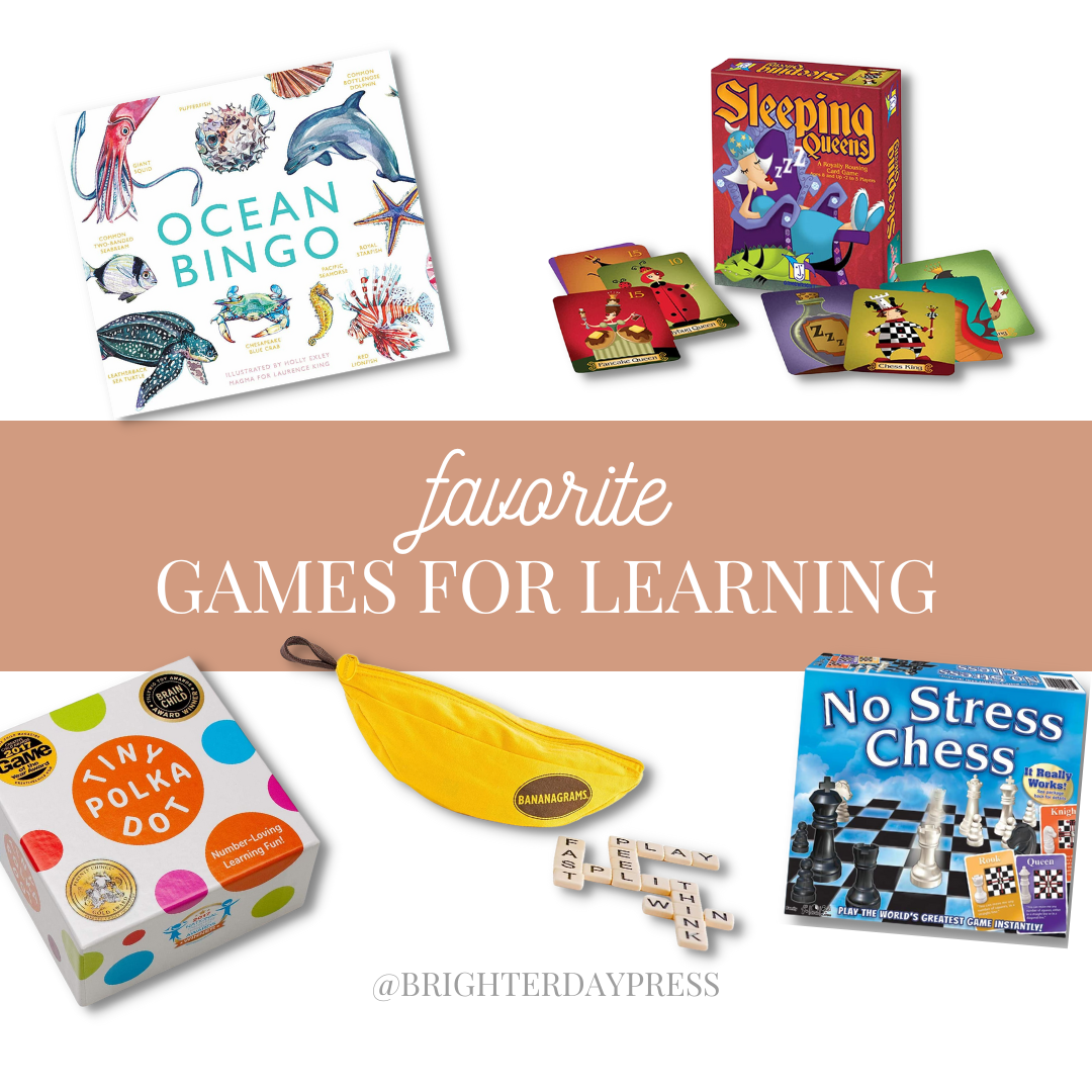 Favorite Games for Learning – Brighter Day Press