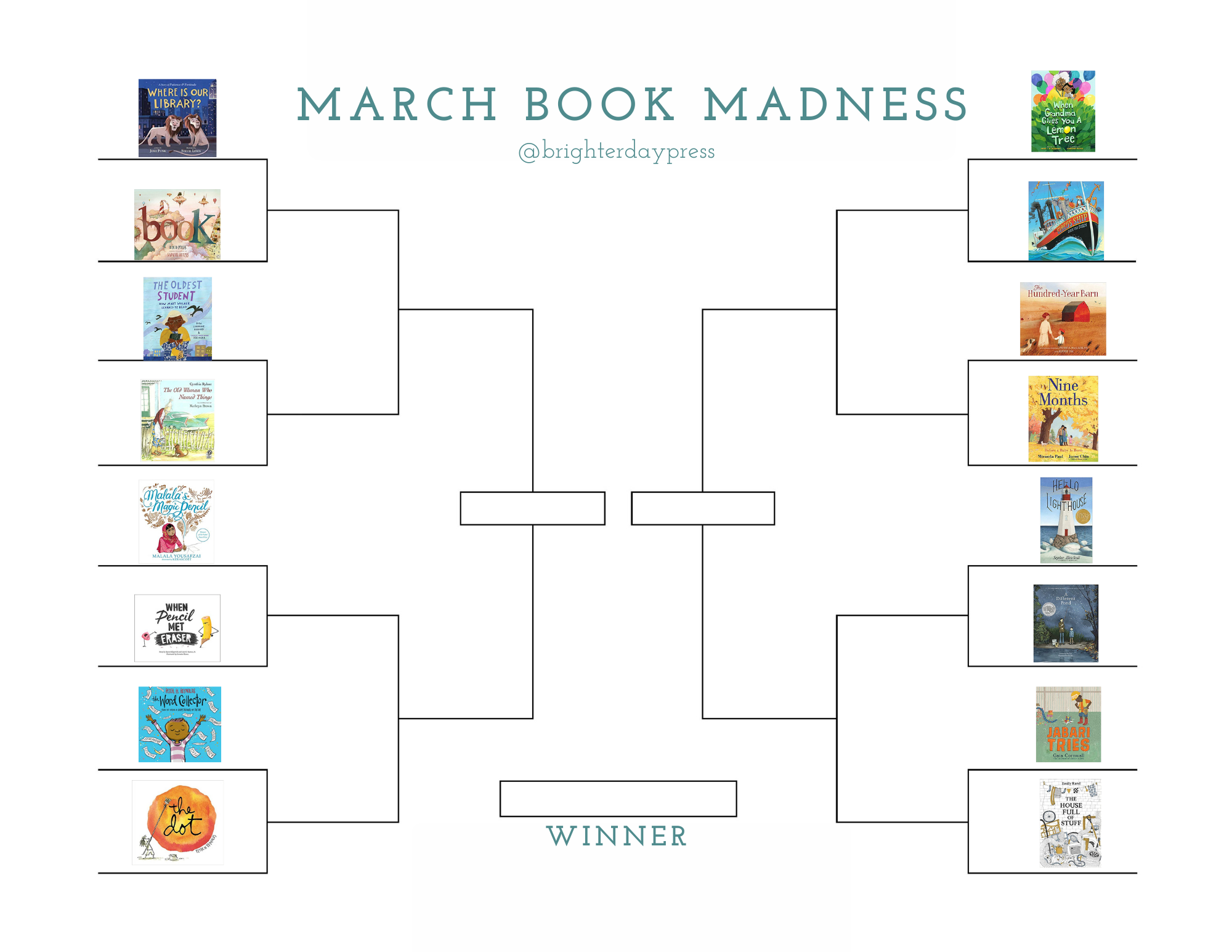 March Book Madness! – Brighter Day Press
