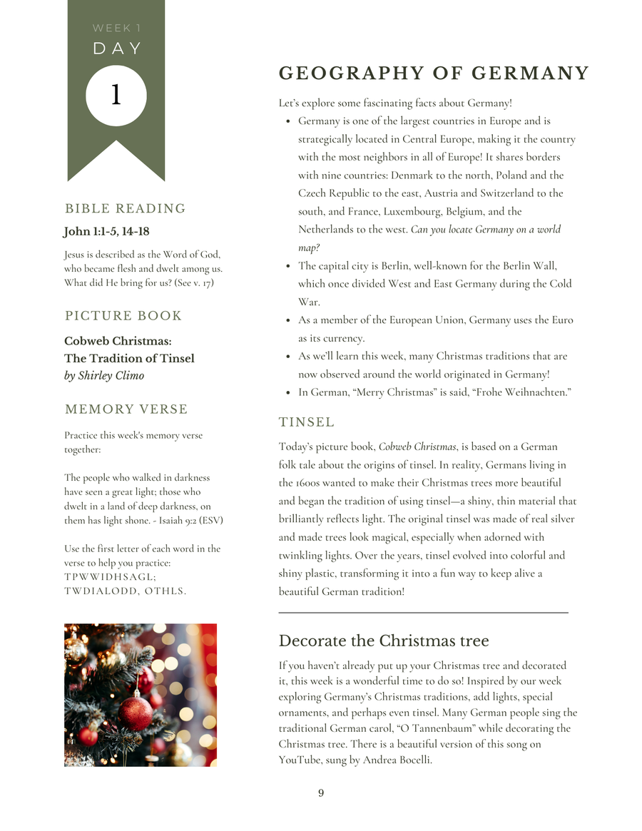 Christmas Around the World Guide – Brighter Day Press