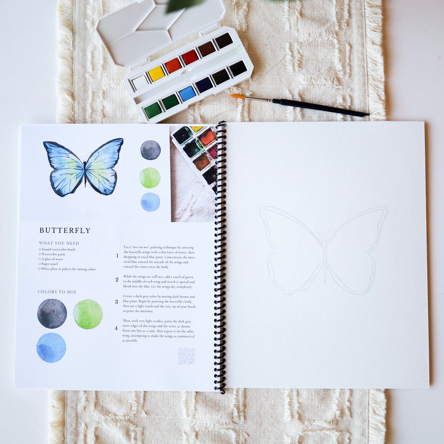 Watercolor Workbook: Nature – Brighter Day Press