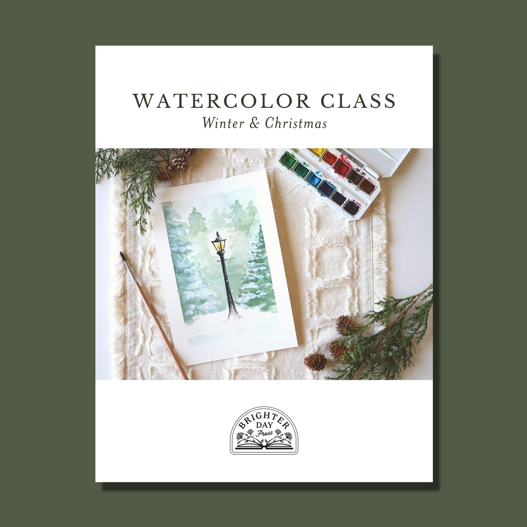 Watercolor Class: Winter & Christmas – Brighter Day Press