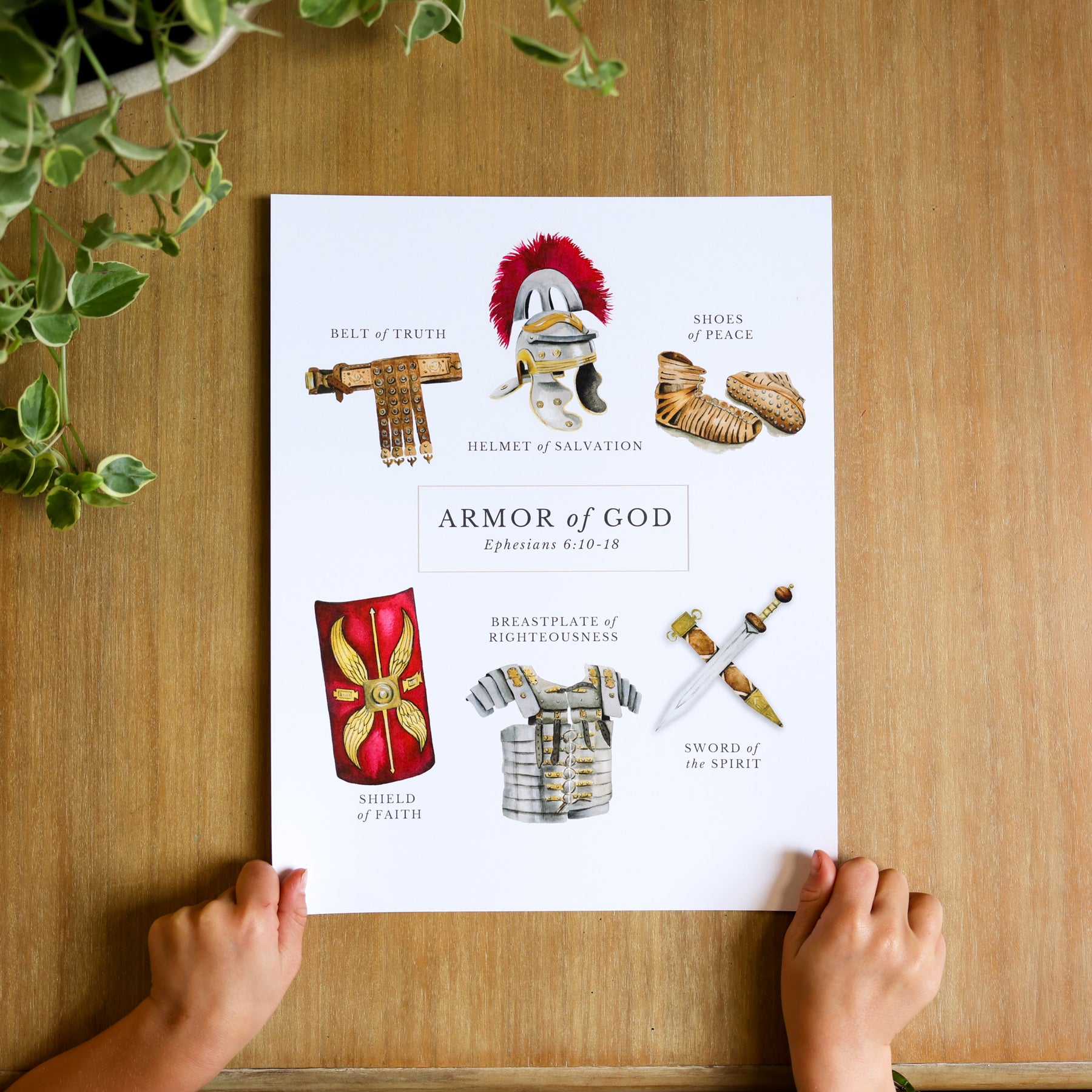 The Armor of God Poster – Brighter Day Press