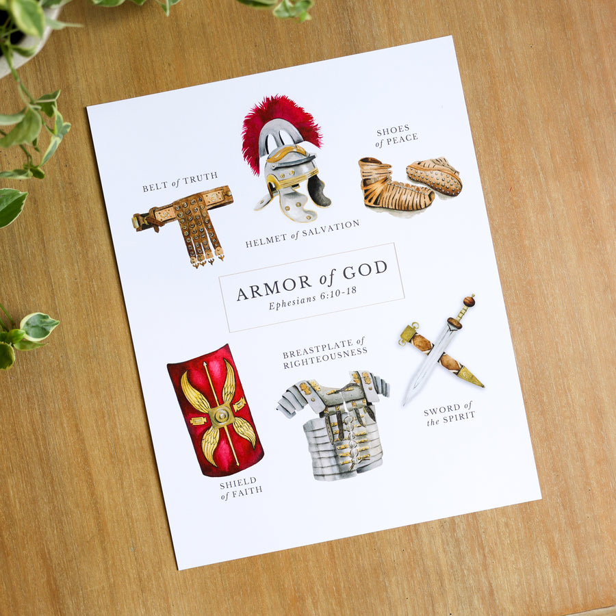 The Armor of God Poster – Brighter Day Press