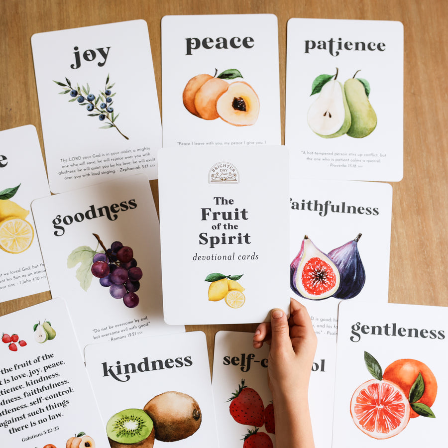 The Fruit of the Spirit Devotional Cards – Brighter Day Press
