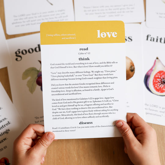 The Fruit of the Spirit Devotional Cards – Brighter Day Press