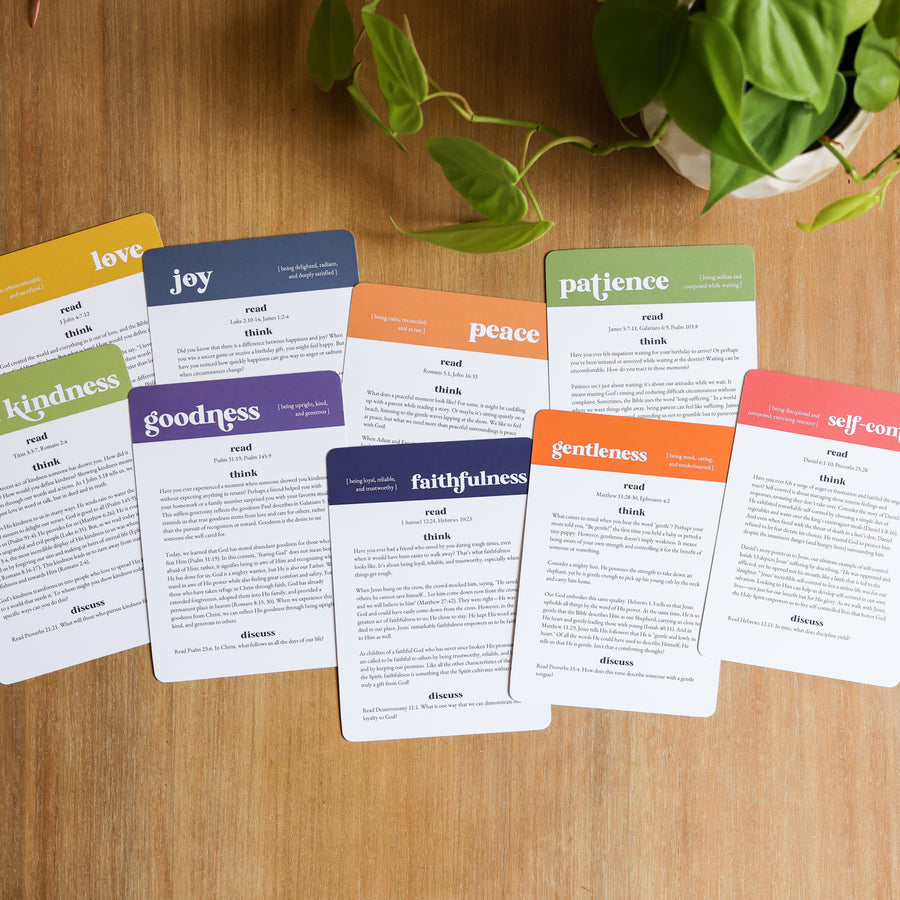 The Fruit of the Spirit Devotional Cards – Brighter Day Press