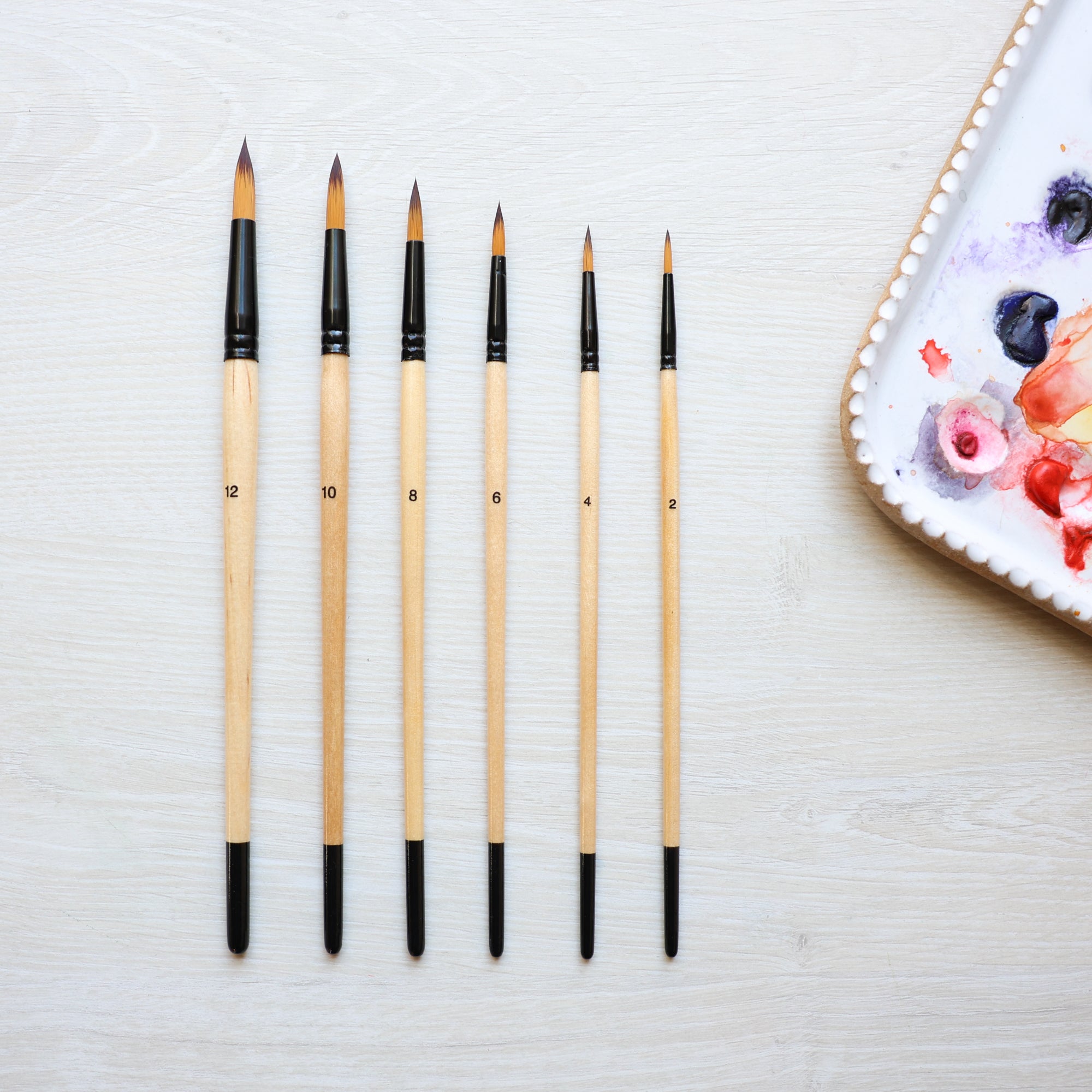 Watercolor Paintbrush Set – Brighter Day Press