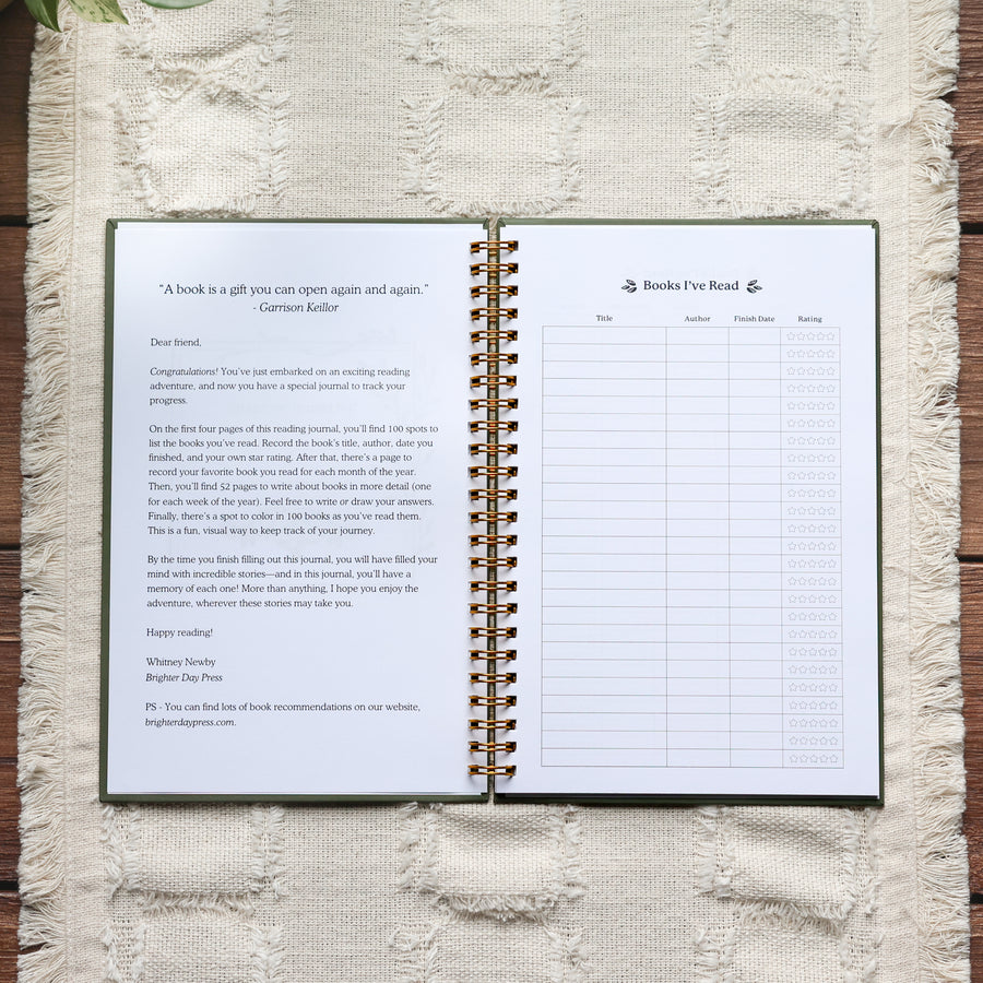 Independent Reading Journal – Brighter Day Press