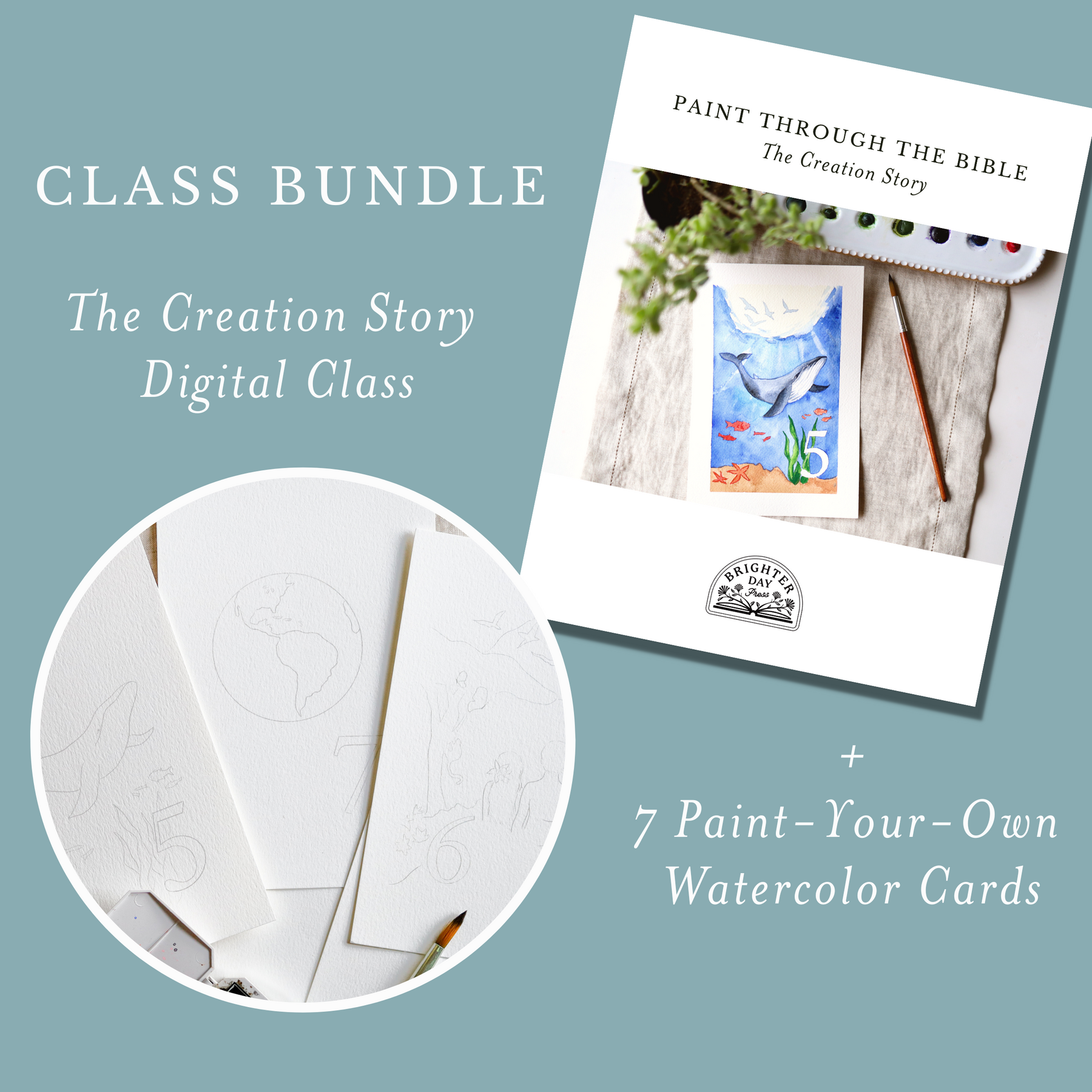 Creation Story Watercolor Class – Brighter Day Press