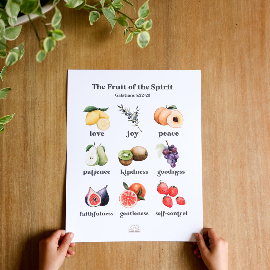 The Fruit of the Spirit Poster – Brighter Day Press