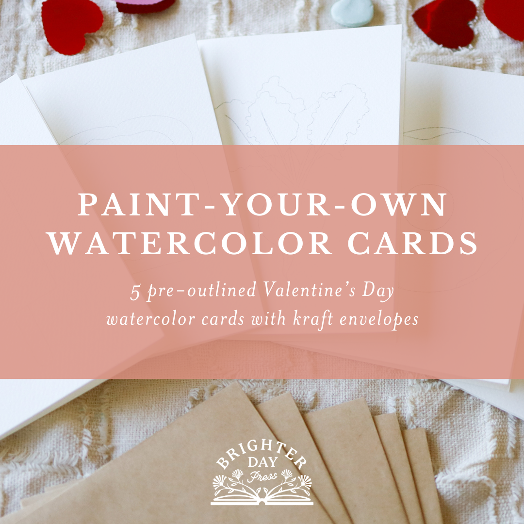 Watercolor Class: Funny Valentine's Day Cards – Brighter Day Press