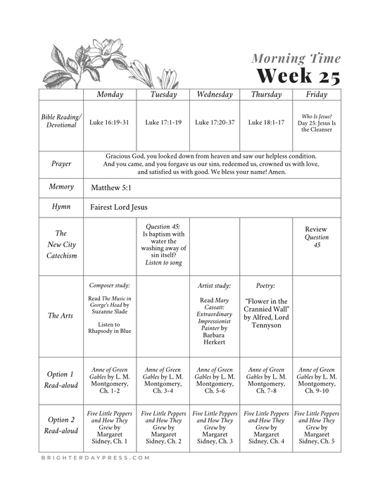 Morning Time, Vol. 3 – Brighter Day Press