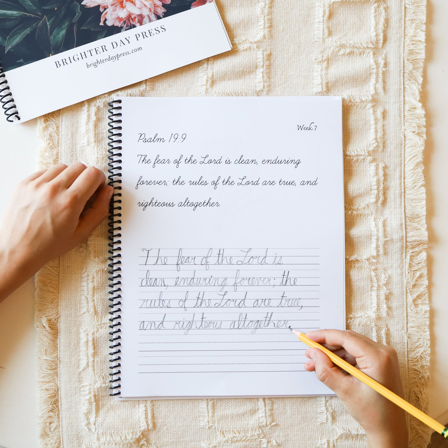 Copywork Book for Morning Time Vol. 1 - Cursive – Brighter Day Press